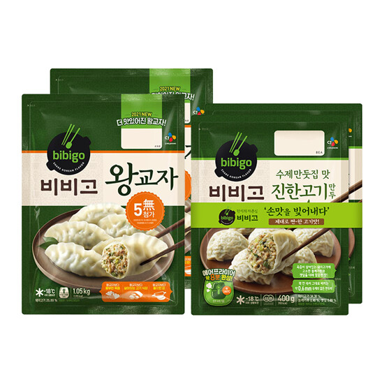 [CJ더마켓] 비비고 왕교자 1.05kg x 4개 + 비비고 수제진한고기만두400g x 4 / 26,206원 - 핫딜/무료 - 꾸르